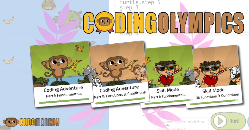 Coding Olympics 先學習後比賽！ – CodeMonkey Hong Kong