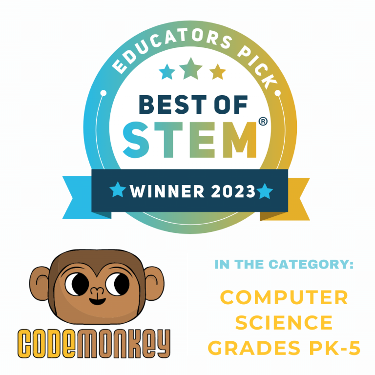 CodeMonkey榮獲『教育者選擇-2023年度最佳STEM獎』 – CodeMonkey Hong Kong